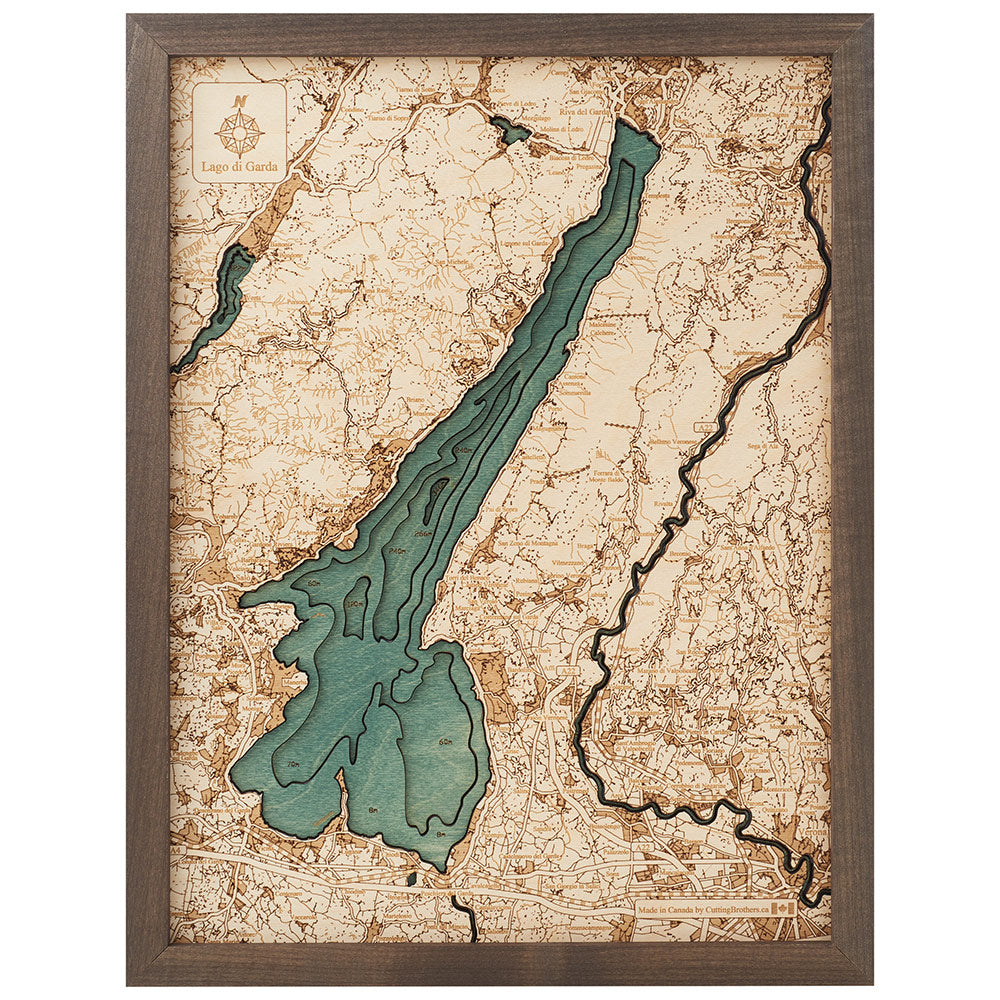 Gardasee Maps Ab An Den Gardasee – TOP – NORD FORMAT